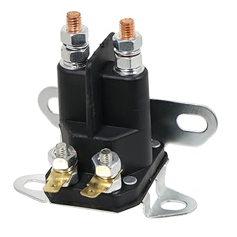 SPARES2GO Solenoid Starter Switch 4 Pole Relay for MTD Fits JCB ...