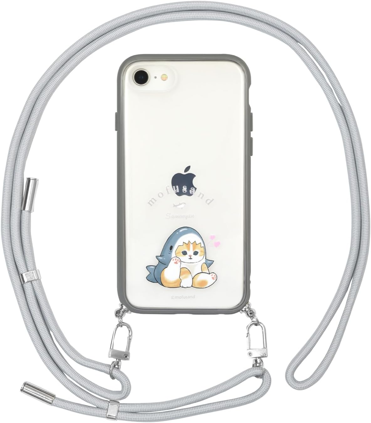 Amazon.co.jp: グルマンディーズ mofusand IIIIfit Loop iPhone SE (第3世代/第2世代) / 8 / 7 / 6s / 6 (4.7インチ) 対応 ...
