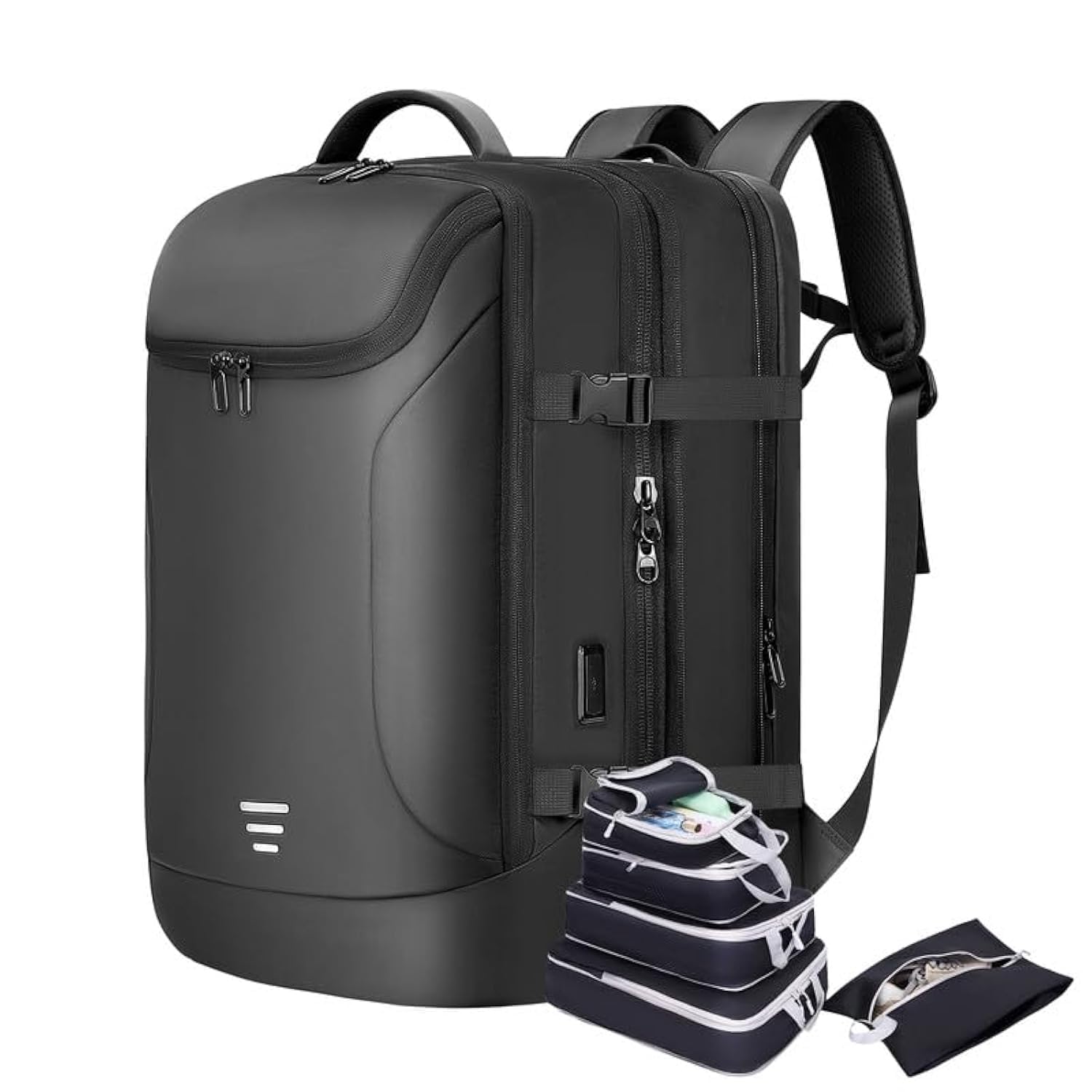 Amazon.com: JLTDS Travel Backpack for Men 50L Expandable Flight ...