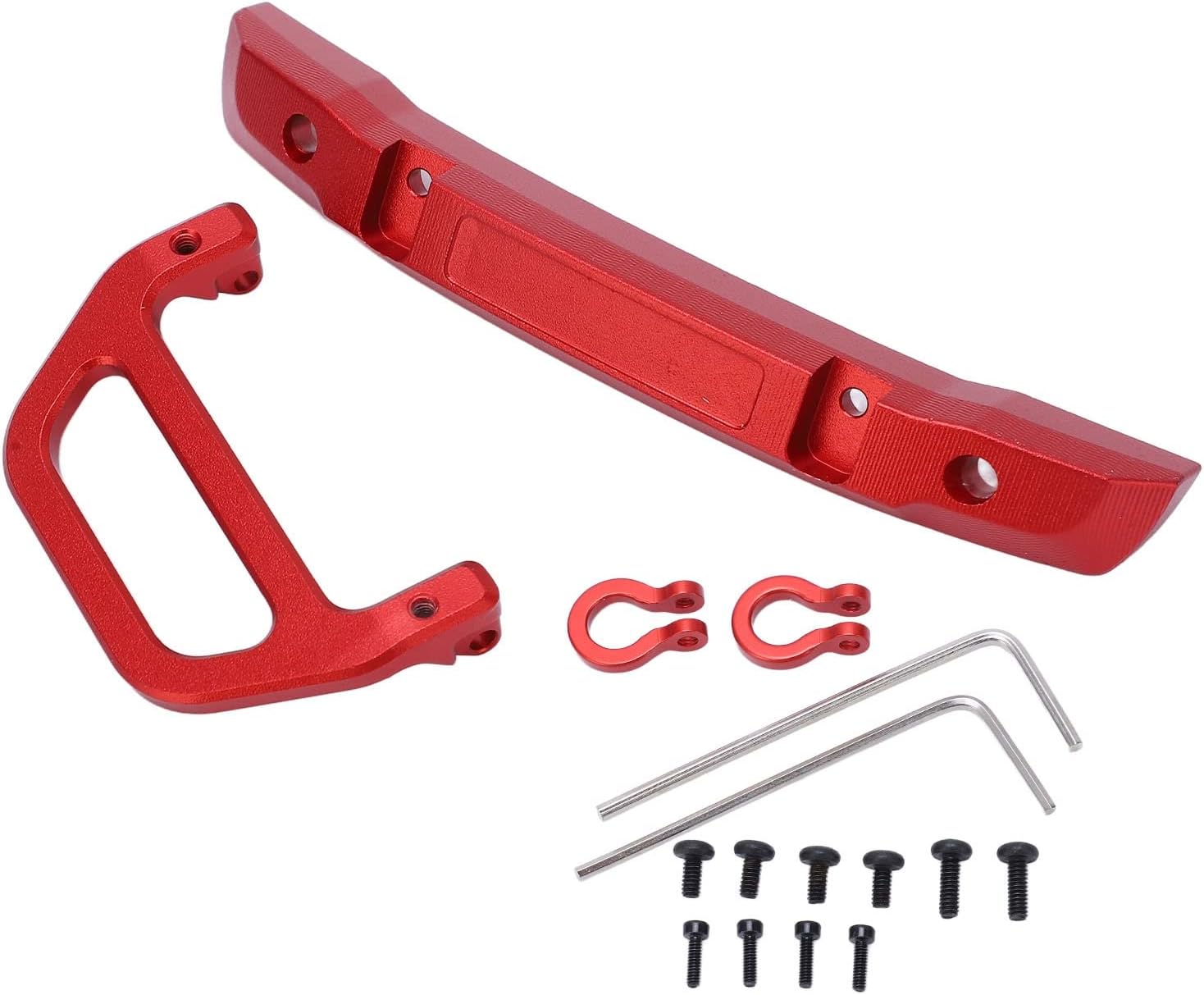 Amazon.com: Upgraded Aluminum Alloy Front Bumper with U Shape Hook for ...