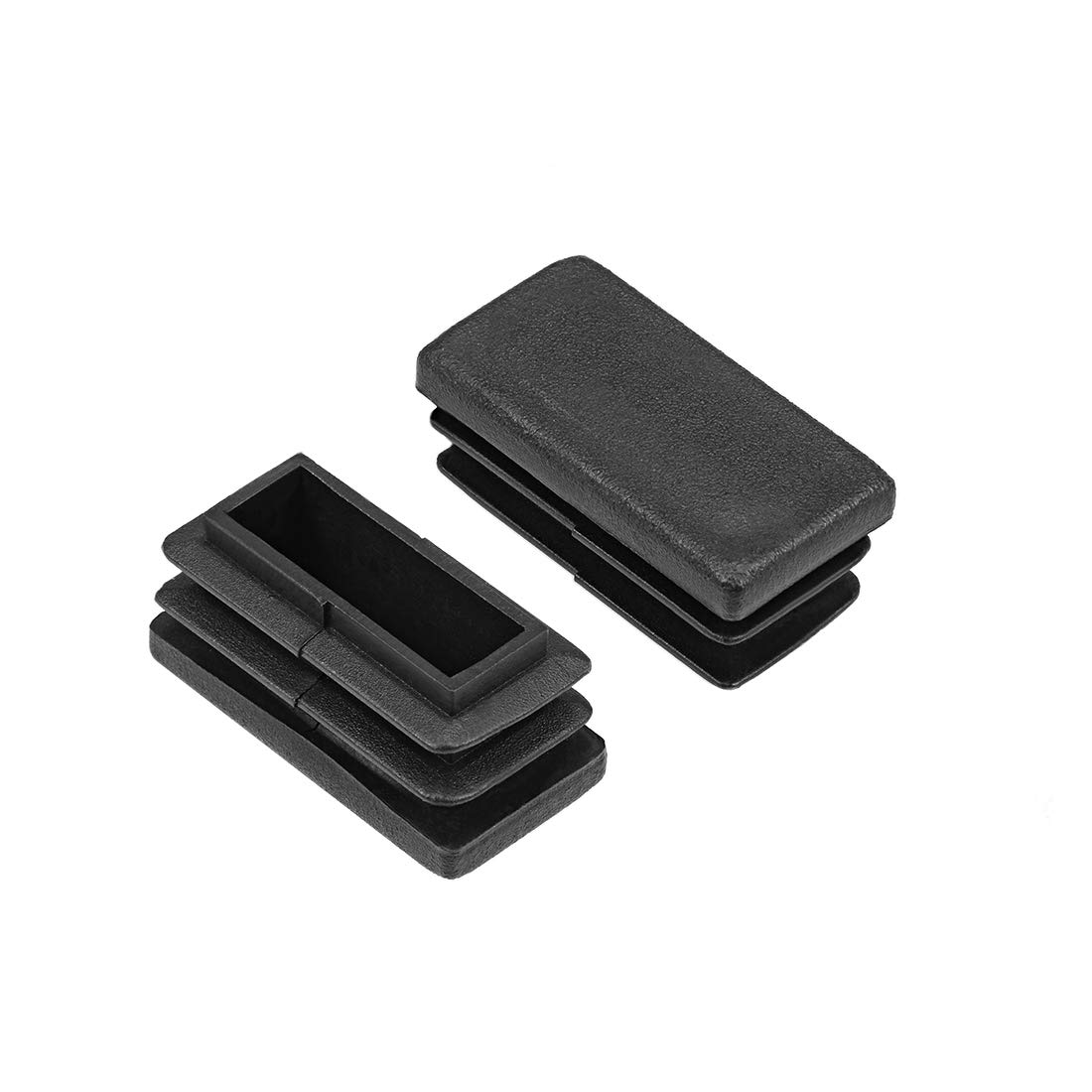 sourcing map Plastic Plug End Caps 30mm x 15mm Rectangular Furniture ...
