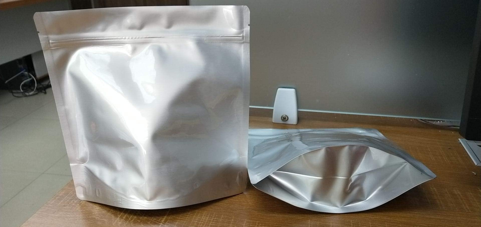 Amazon.com: (50pcs) MRE (Meal,Ready-to-Eat) Stand-up Mylar Bag with Re ...