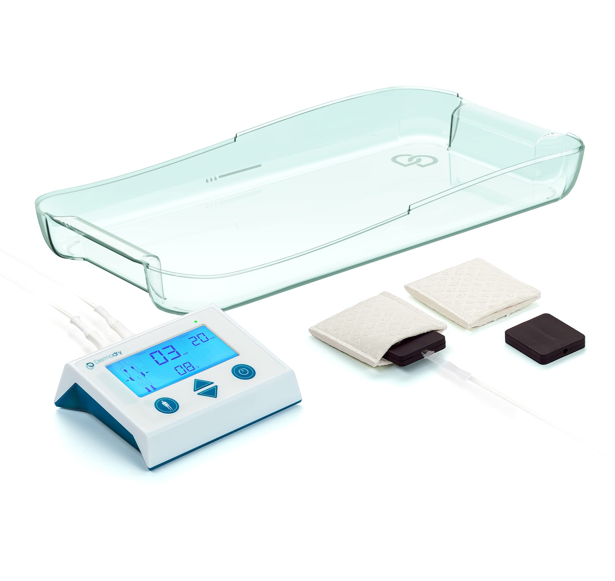 Dermadry Underarms - Iontophoresis Machine to Treat Hyperhidrosis for ...