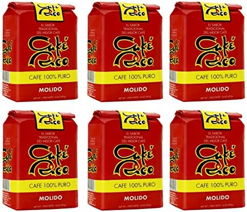 Amazon.com: Café Rico - Café Puertorriqueño molido regular en bolsa, 14 ...