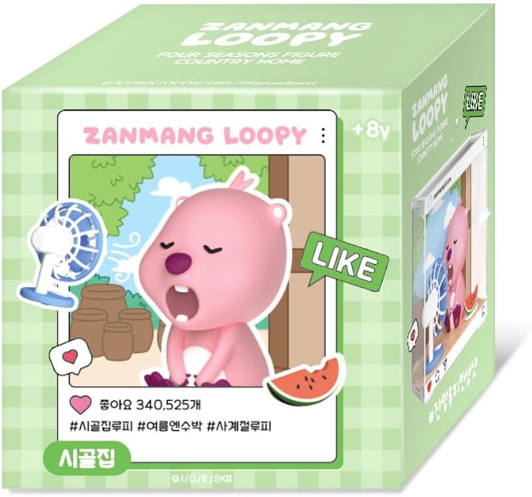 Amazon.com: ZANMANG LOOPY DIY Figure Four Season Miniature Collectibles ...