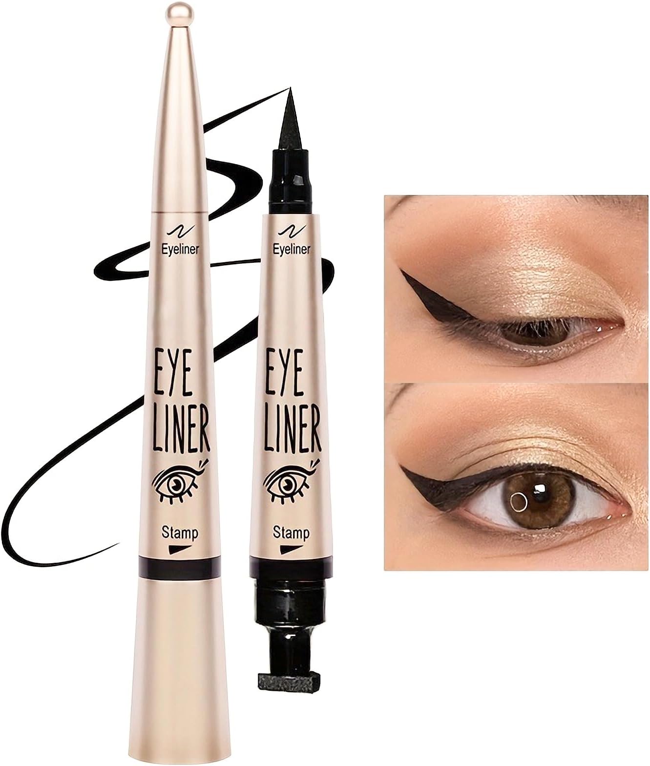 Amazon.com : Sanfilippo Wingit Eyeliner Stamp - Perfect Wing Cat Eye ...