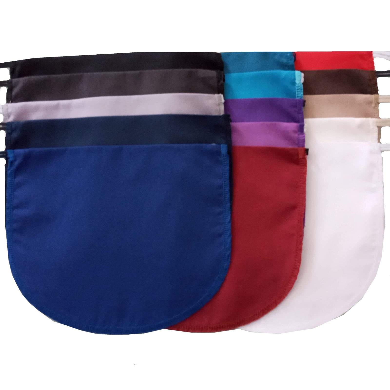 15 Colors Cotton Poly Blend Cleavage Cover Ups Modesty Panels ...