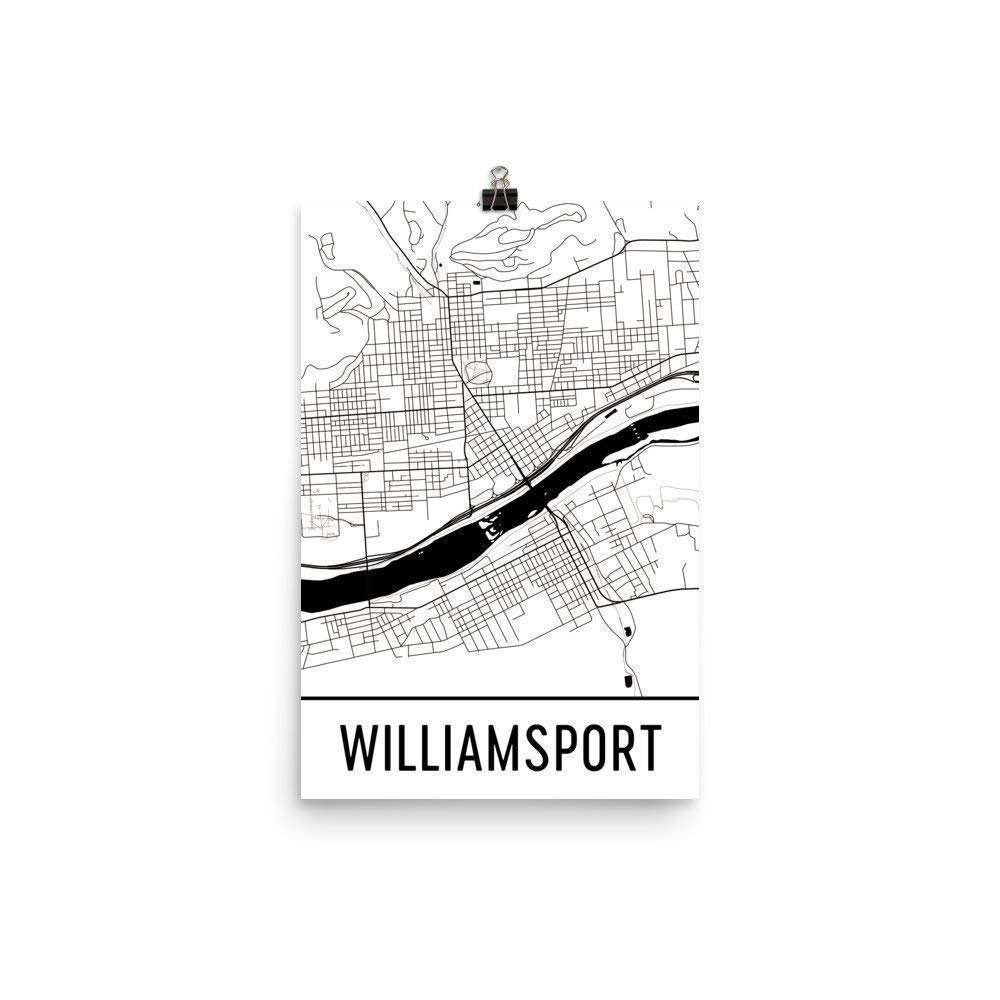 Williamsport Street Map