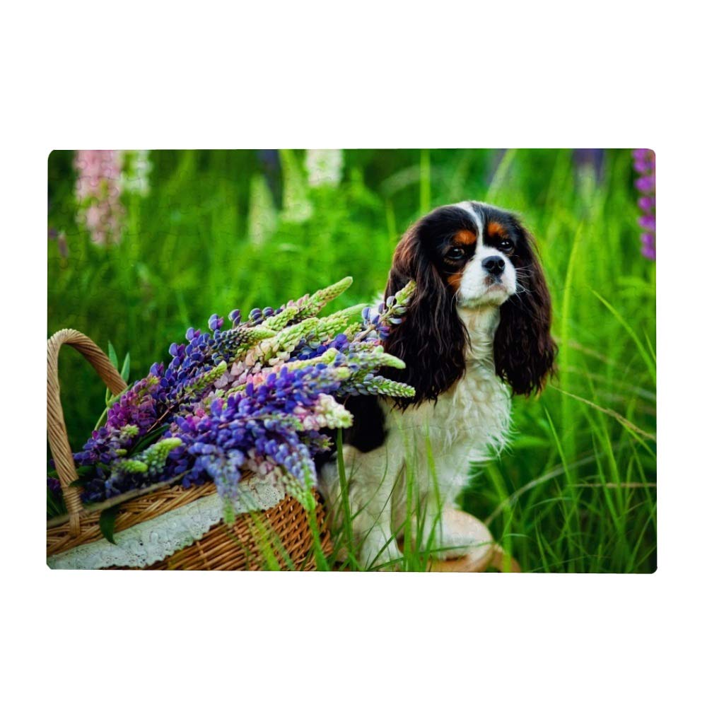 Amazon.com: Dog in The Park Jigsaw Puzzles 500 Pieces Puzzles for ...