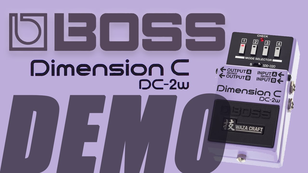 Watch BOSS - DC-2w Dimension C - Chorus Demo on Amazon Live