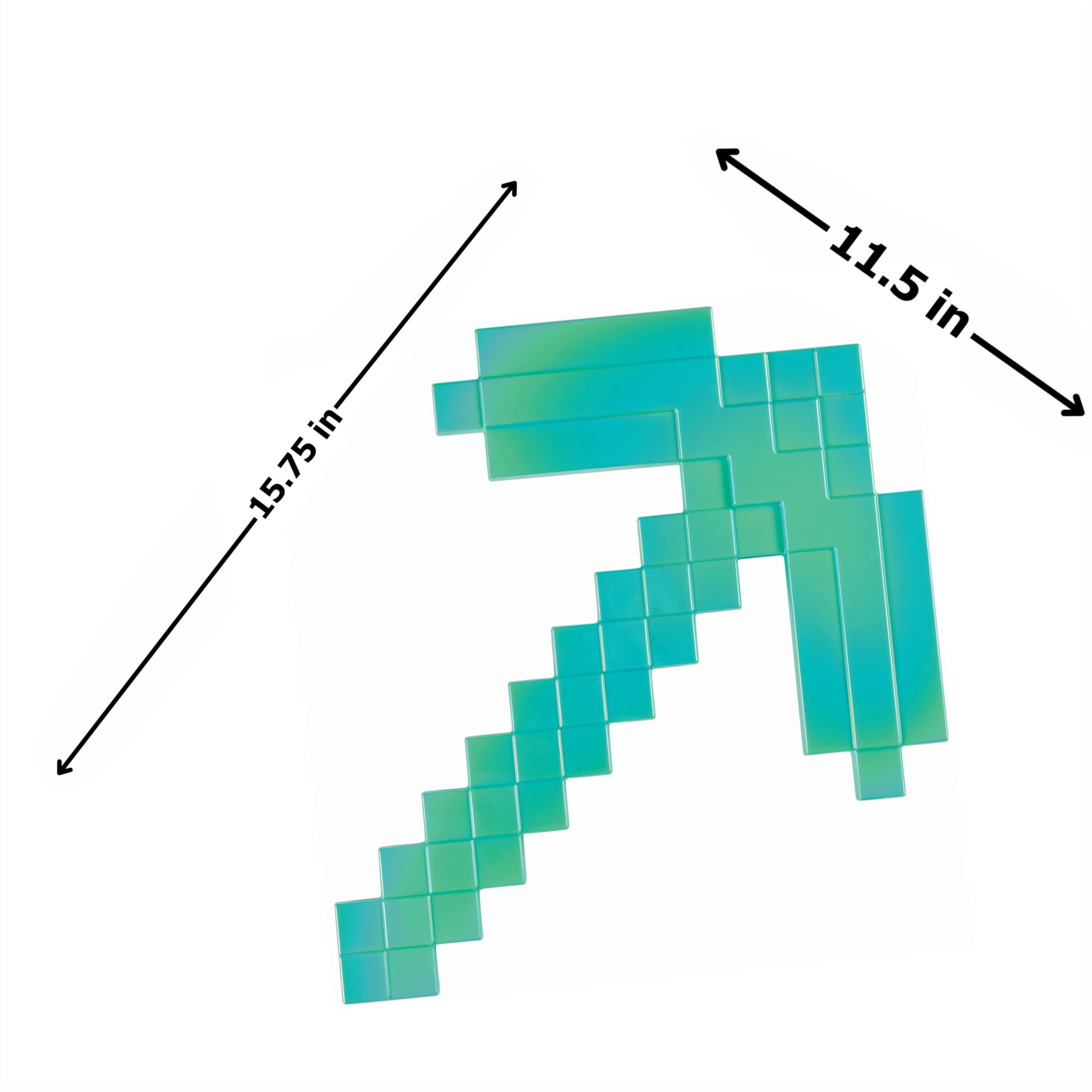 Snapklik.com : Disguise Minecraft Diamond Pickaxe Costume Accessory