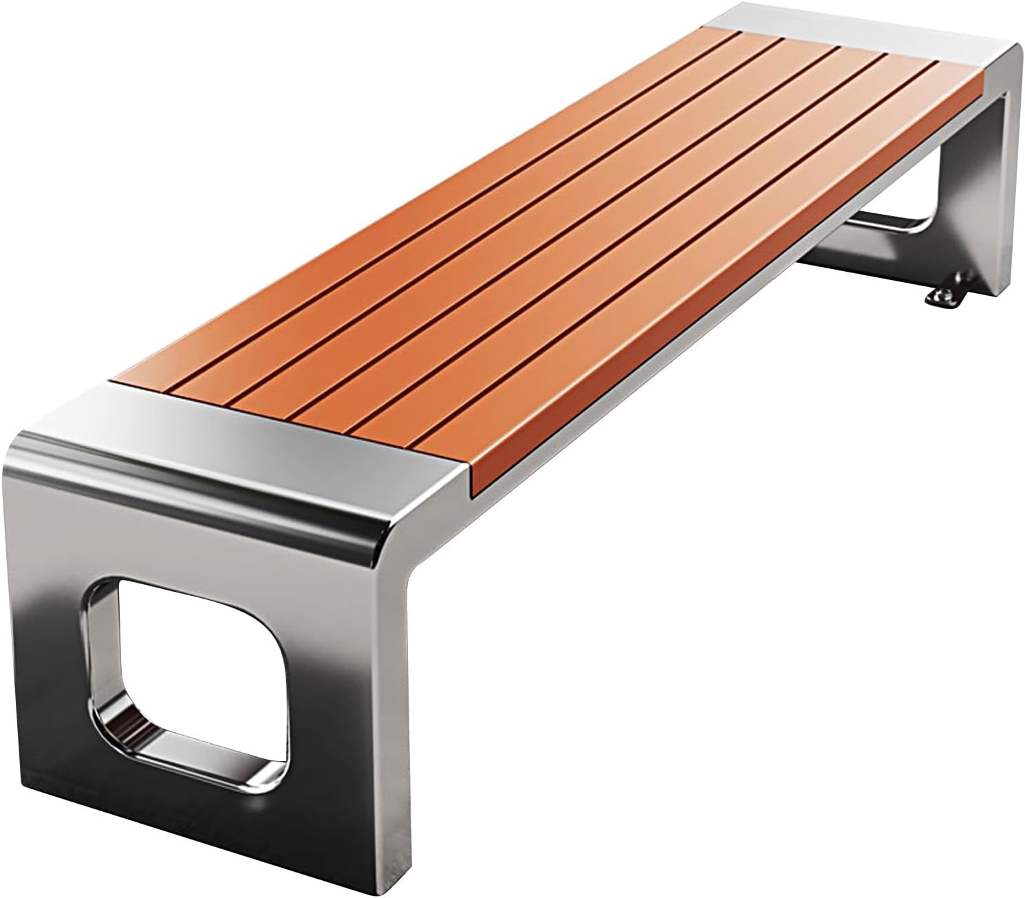 Amazon.com: LLZJDDPLY Outdoor Patio Garden Bench, Metal Bench with Anti ...