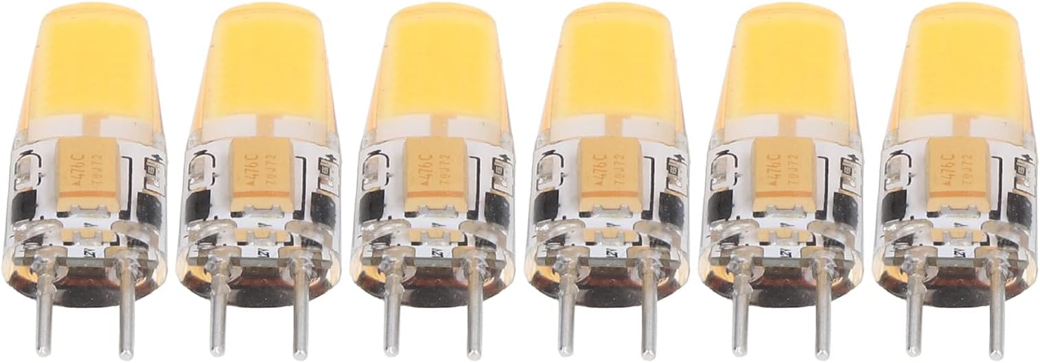 Amazon | 6個入 GY6.35口金 LED電球 GY6.35LED電球 GY6.35バルブ 5W シーリングランプ電球 ウォールライト ...