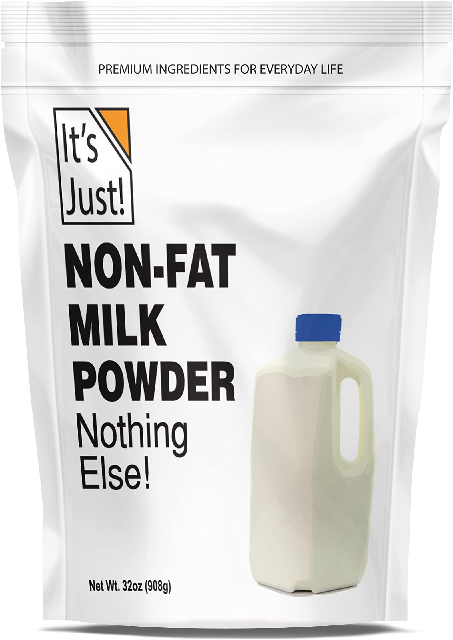 Amazon.com : It's Just - Powdered Non-Fat (Skim) Milk, Shelf Stable ...