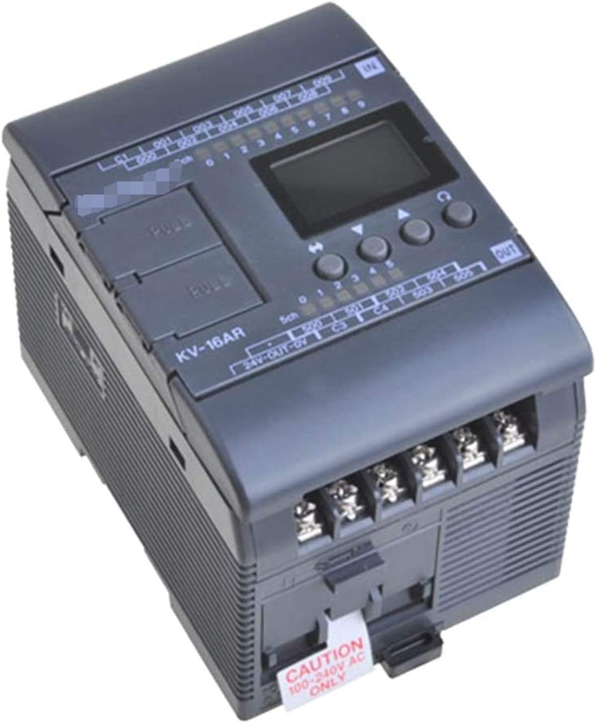 Amazon.co.jp: 【キーエンス KEYENCE KV-16AR 】AC電源タイプ 基本ユニット 入力10点 リレー出力6点 ② : 産業・研究開発用品