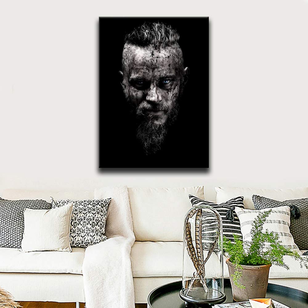 Ragnar Lothbrok House Design Ragnar Lothbrok Vikings TV Show Portrait