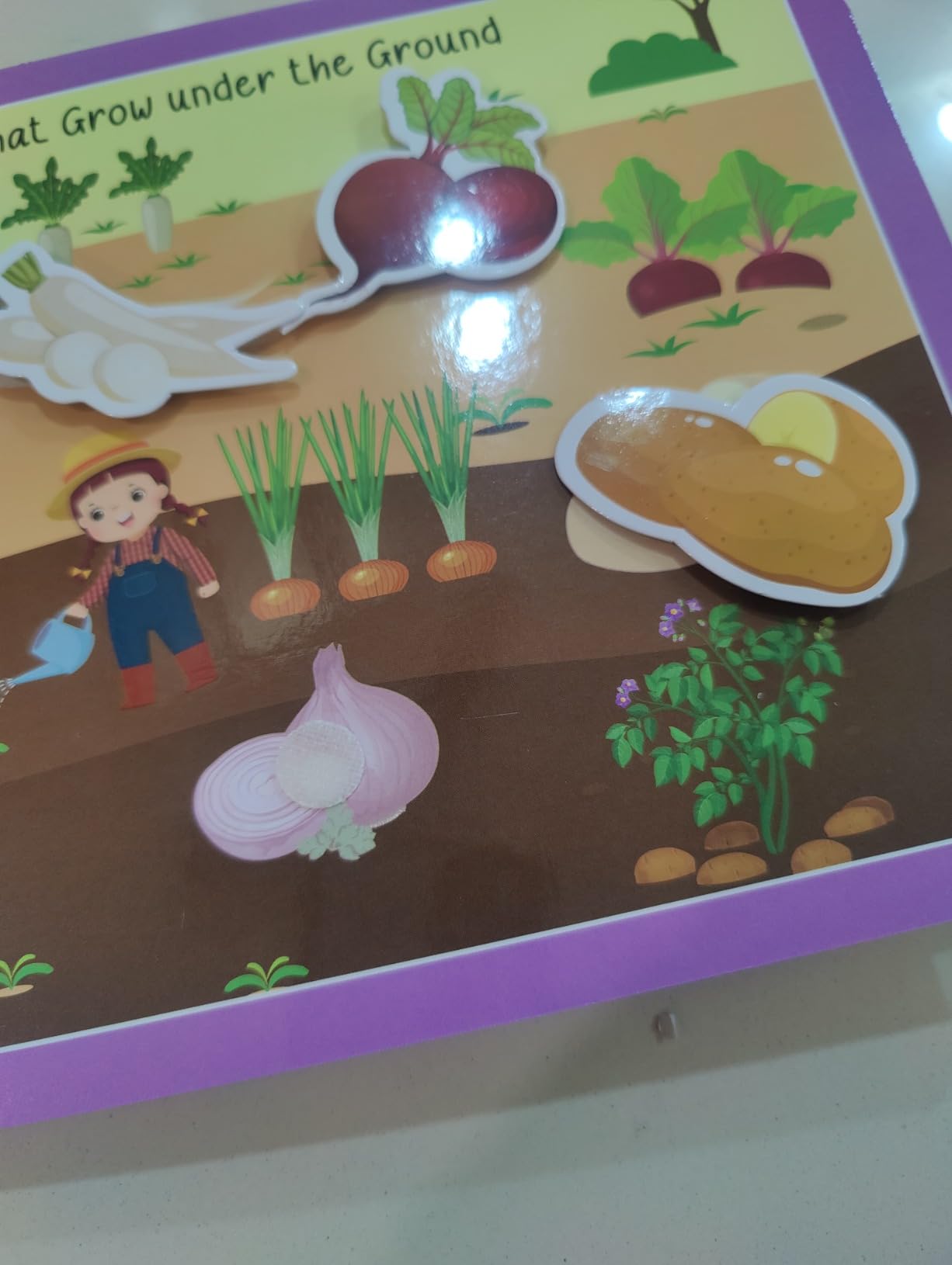 Buy Intelliskills Premium Pick N' Stick Food Montessori Activity Busy ...