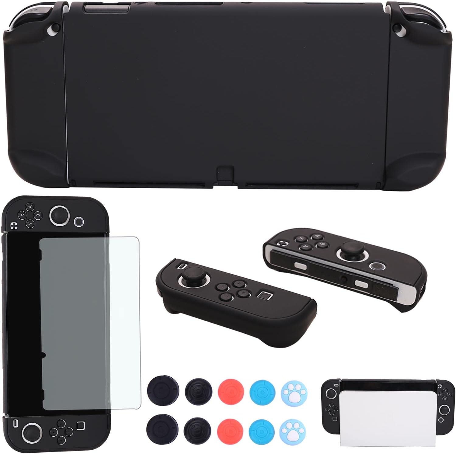 COMCOOL Dockable Case for Nintendo Switch OLED 2021 - Cute Protective ...