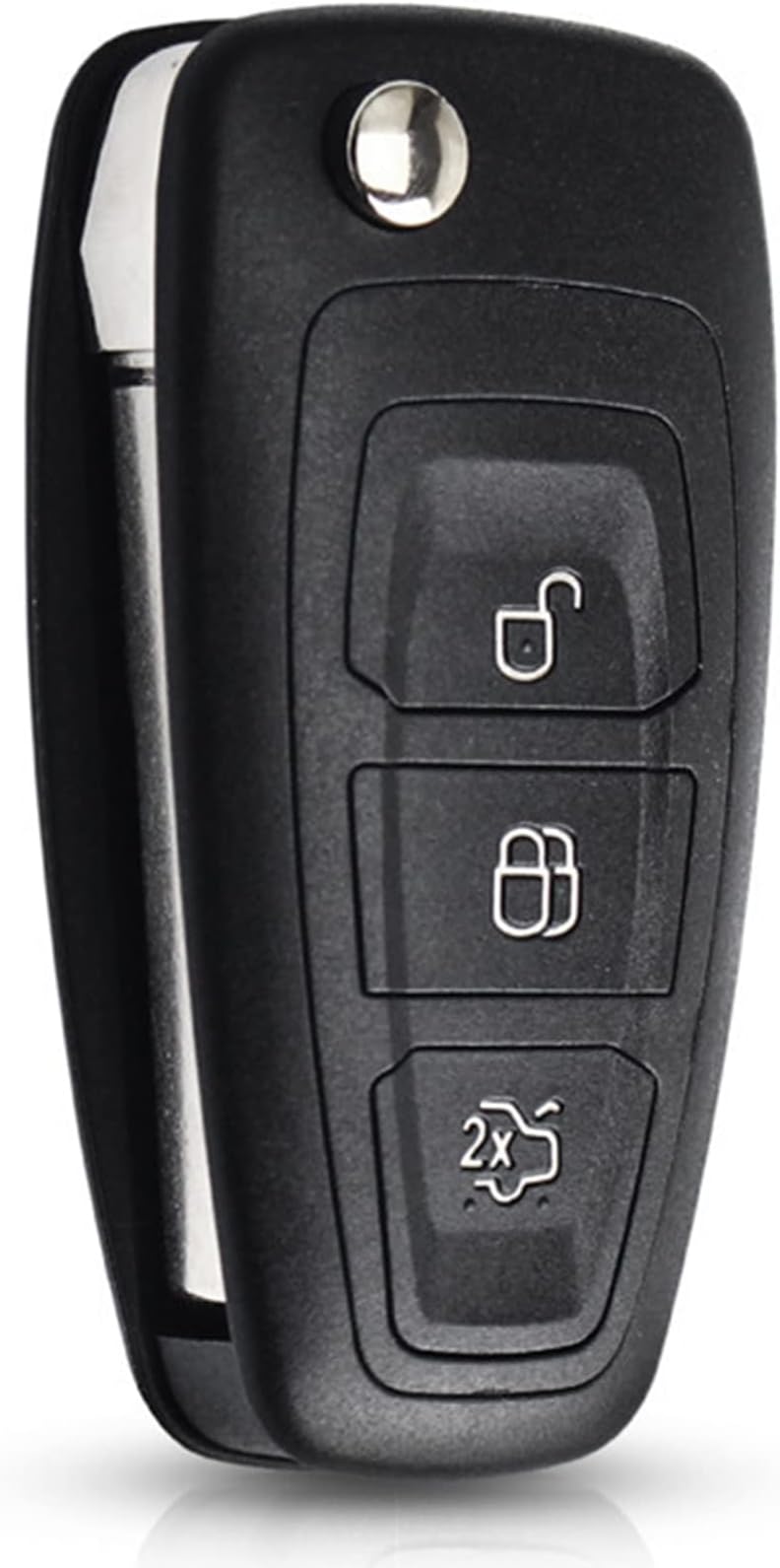 Kelay 3 button Ford Key Fob Cover Replacement for Ford Transit Focus ...