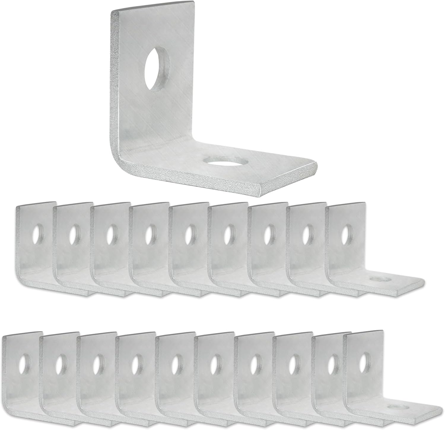 Amazon.com: L Shape Carbon Steel 90 Degree Angle Connector Bracket for ...