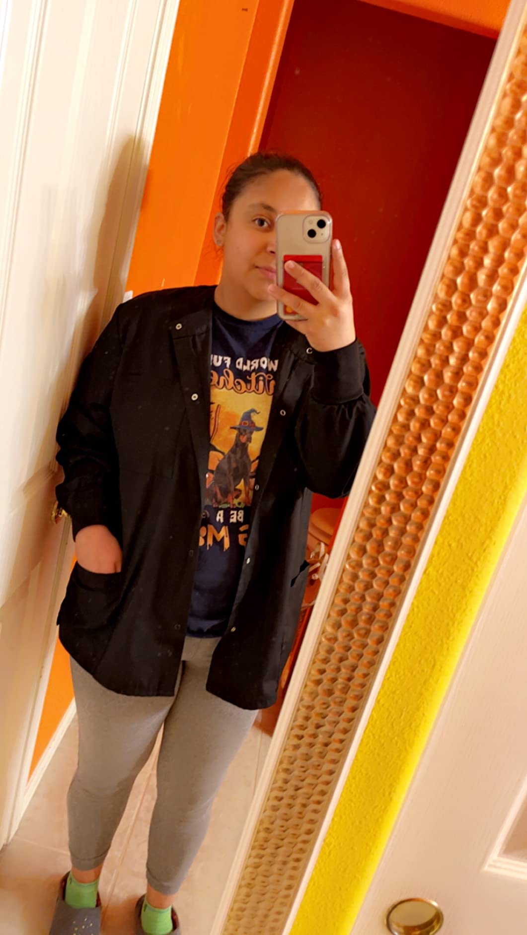 $4/mo - Finance Natural Uniforms Warm Up Scrub Jacket | Buy Now, Pay Later