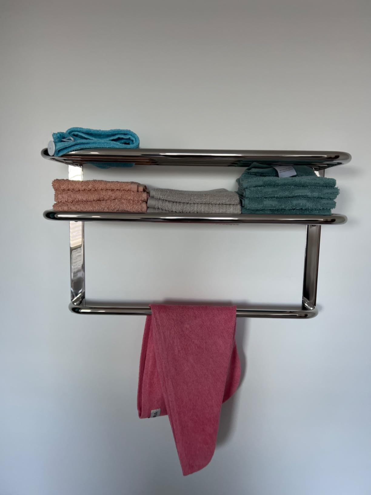 Towel Rack for Bathroom, DEWVIE 22 Inch Tower Holder with Tower Bars ...