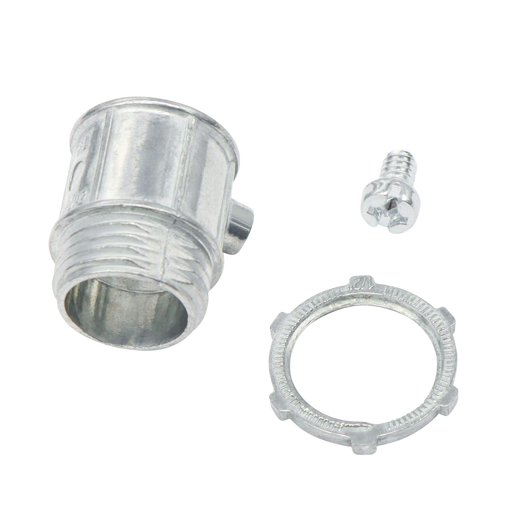 Snapklik.com : Qlvily 25 Packs EMT Set Screw Connectors