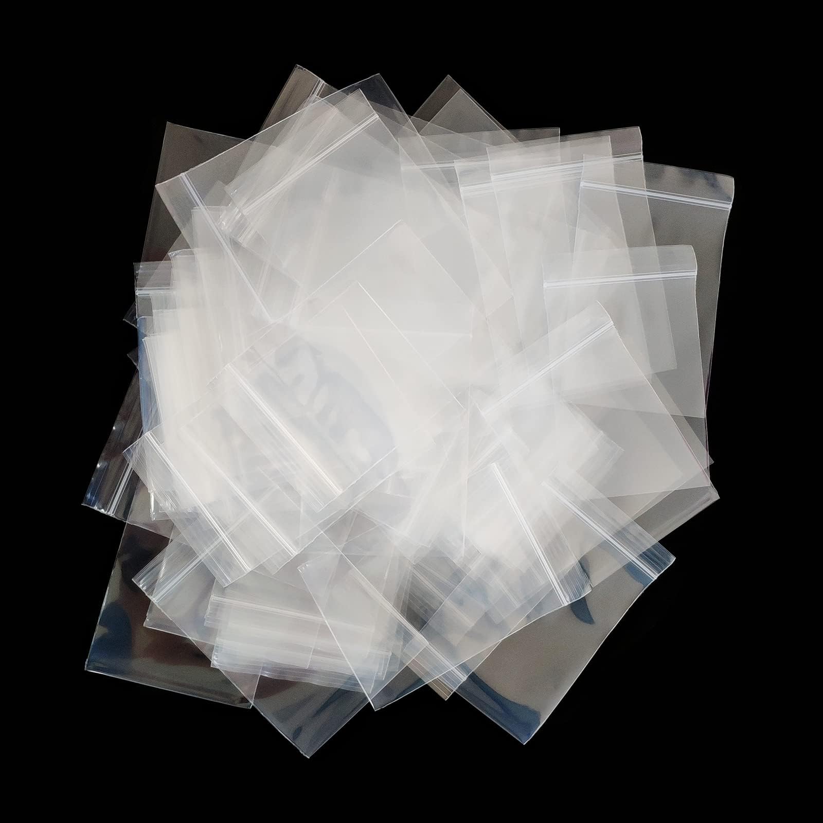 Amazon.com: 2" x 3" Resealable Plastic Bags, 200 Count Small plastic ...