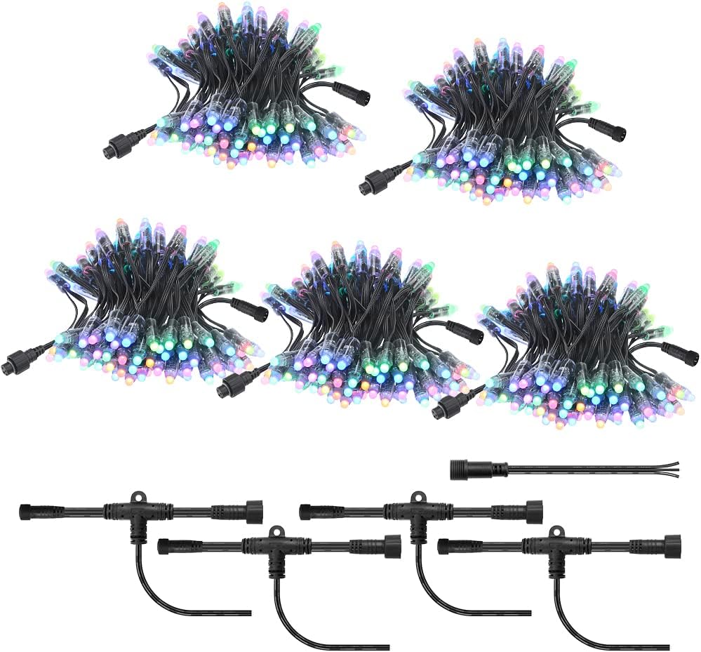 Amazon.com: ALITOVE Mounting Strip for 12mm WS2811 Pixel 5V 12V ...