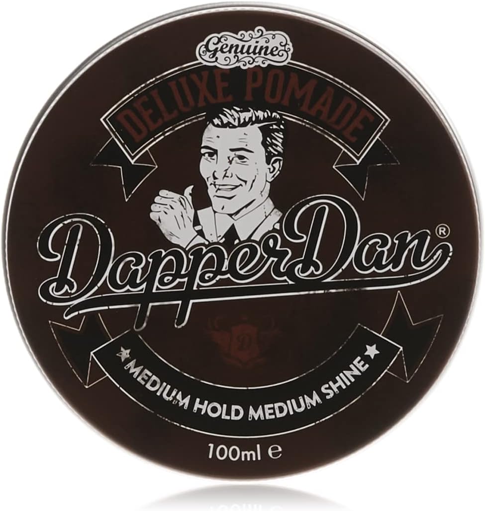 Dapper Dan Deluxe Pomade, Medium Hold Medium Shine, Citrus & Vanilla ...