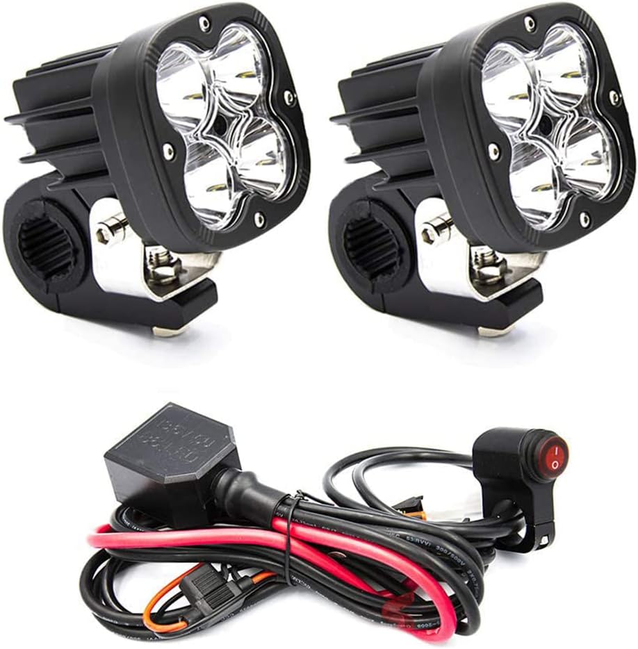 Smartbomb 2 Faretti supplementari profondità LED 60w + Staffe alluminio ...