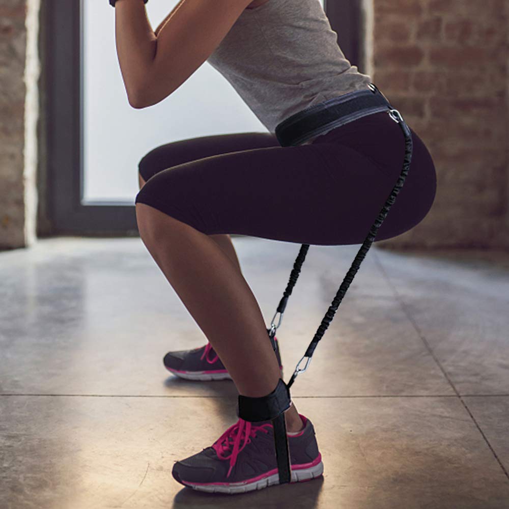 Snapklik.com : Bounce Trainer Vertical Jump Legs Resistance Bands ...