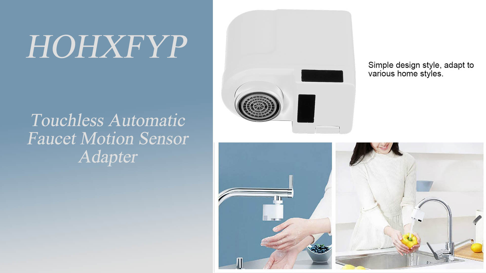 Watch Touchless Automatic Faucet Motion Sensor Adapter on Amazon Live