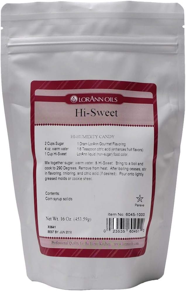 Amazon.com : LorAnn Hi Sweet Powdered Corn Syrup - 5 pounds : Natural ...
