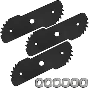 Amazon.com : DECKMAN EB-007 Edge Hog Heavy-Duty Edger Replacement Blade Compatible with Black ...
