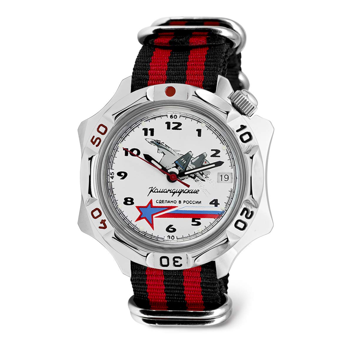 Buy | Men’s Komandirskie SU-35 Flanker Fighter Commander Russian Air ...