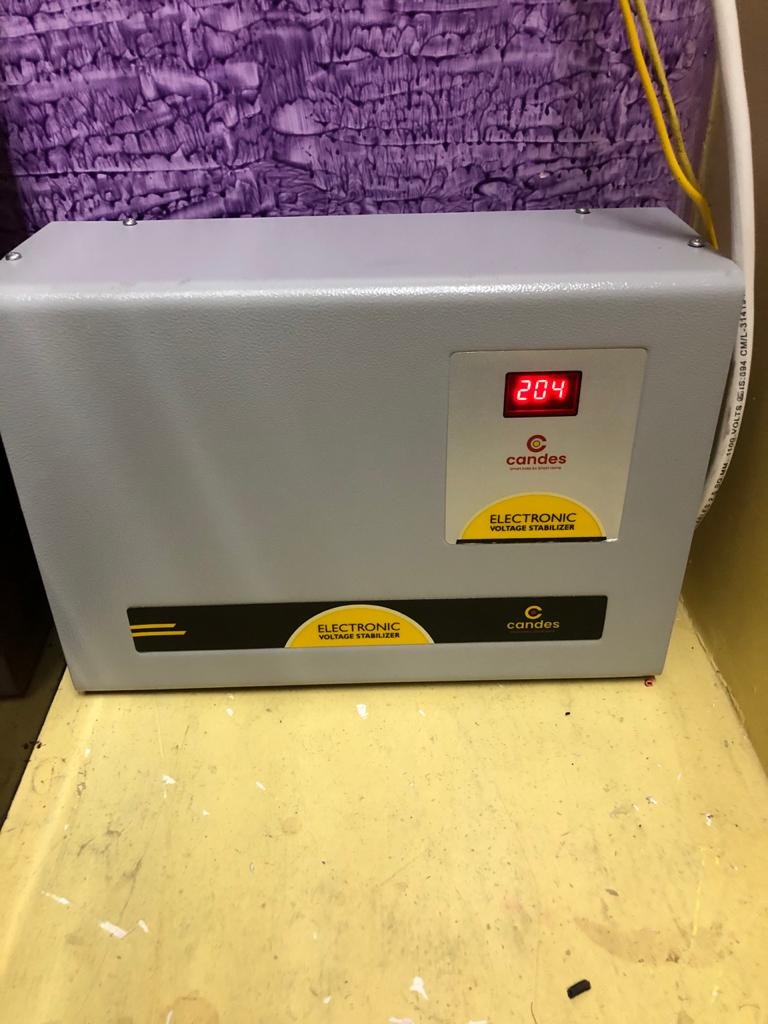 Candes 3kVA Voltage Stabilizer for 1 Ton Inverter, Split & Window ACS ...