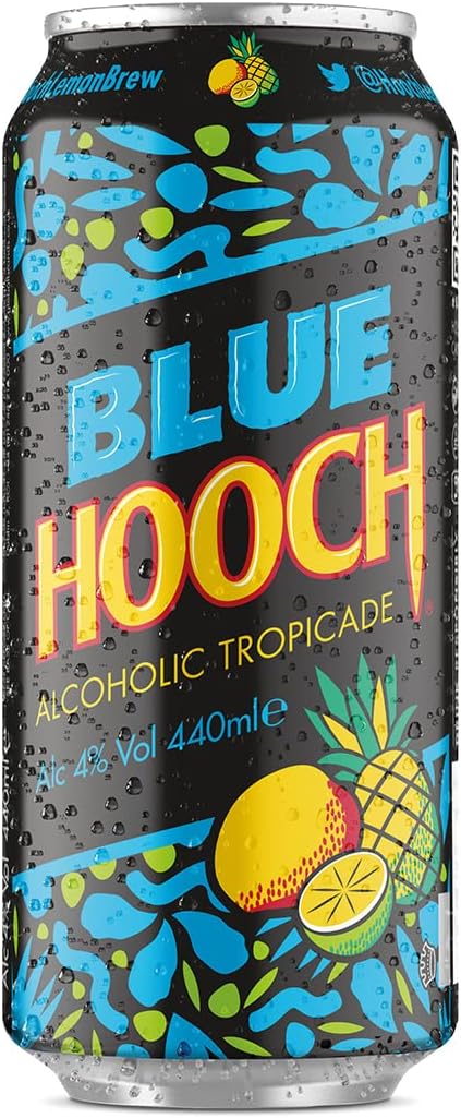 Blue Hooch Alcoholic Tropicade Cans 24 x 440ml : Amazon.co.uk: Grocery