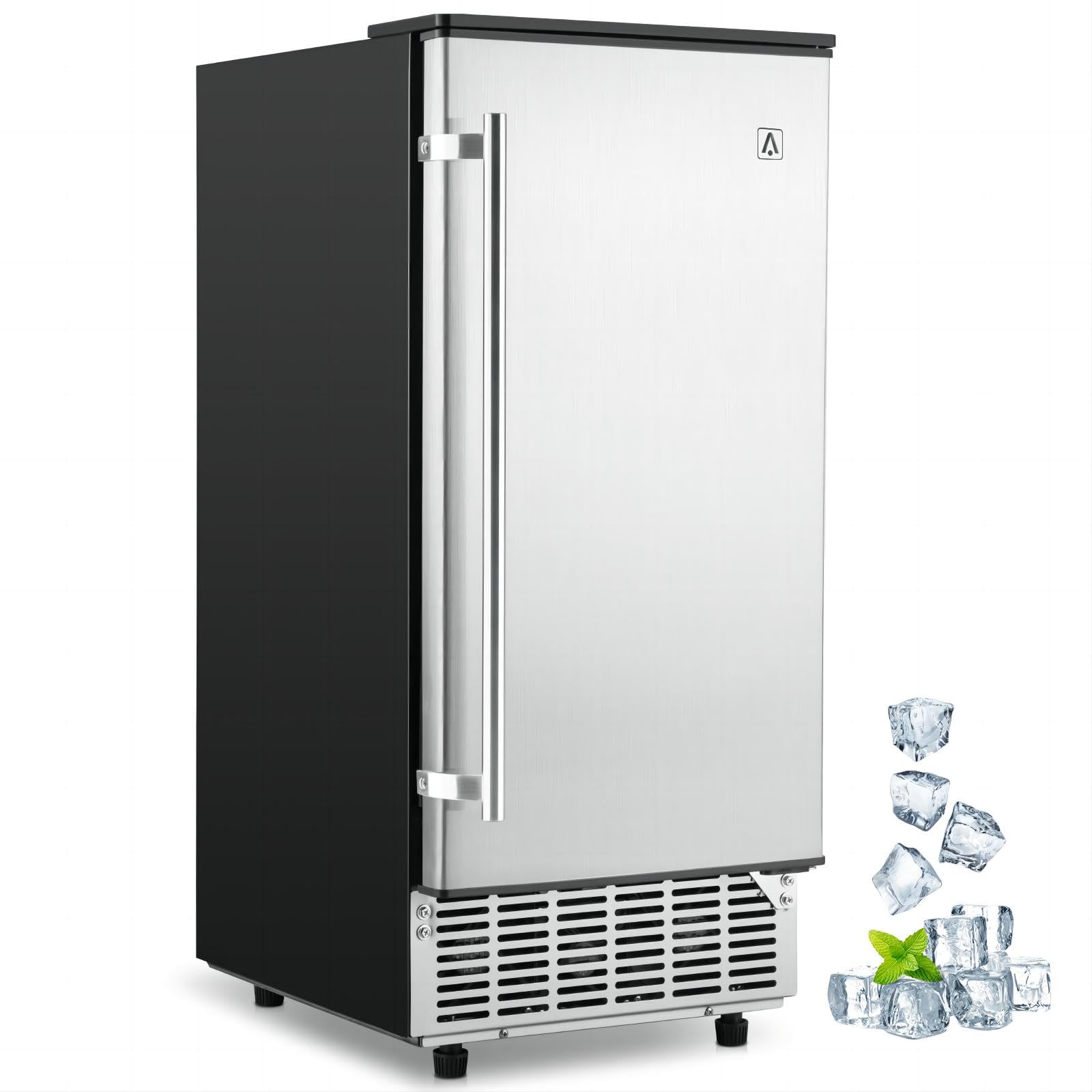 Snapklik.com : Commercial Under Counter Ice Maker Machine, 85LBS/Day ...