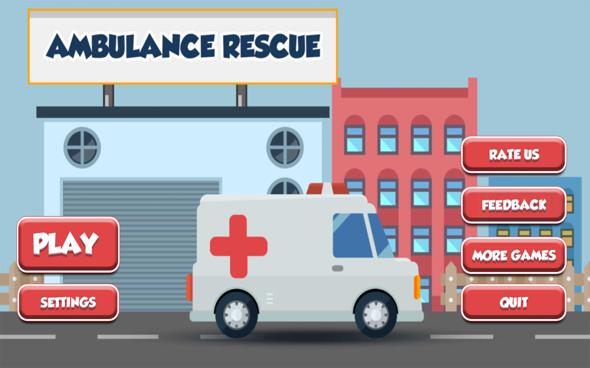 Ambulance Rescue City Hospital - 911 Emergency Rescue Game - Ambulance ...