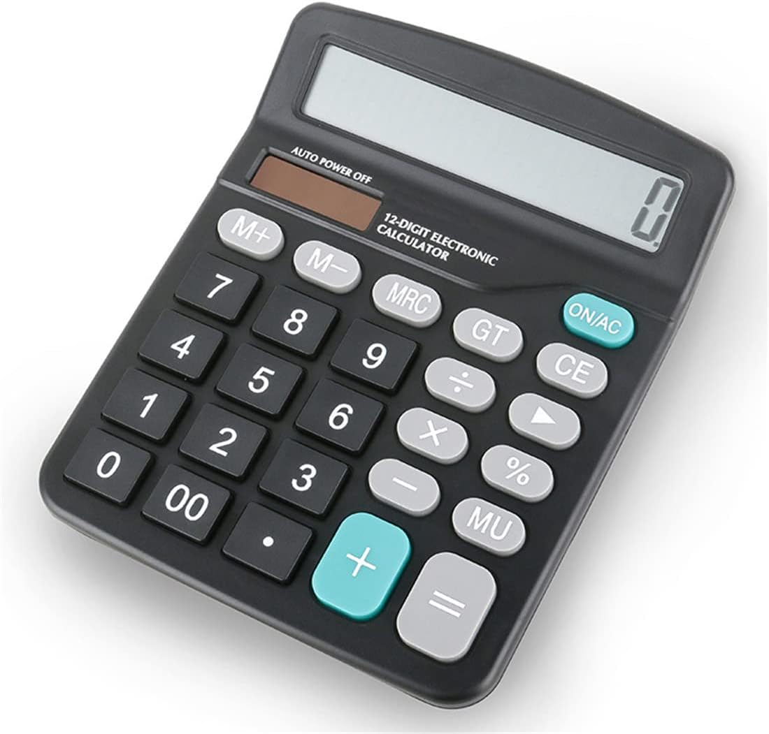 Amazon.com : Desktop Calculator, 12 Digits Electronic Calculators for ...