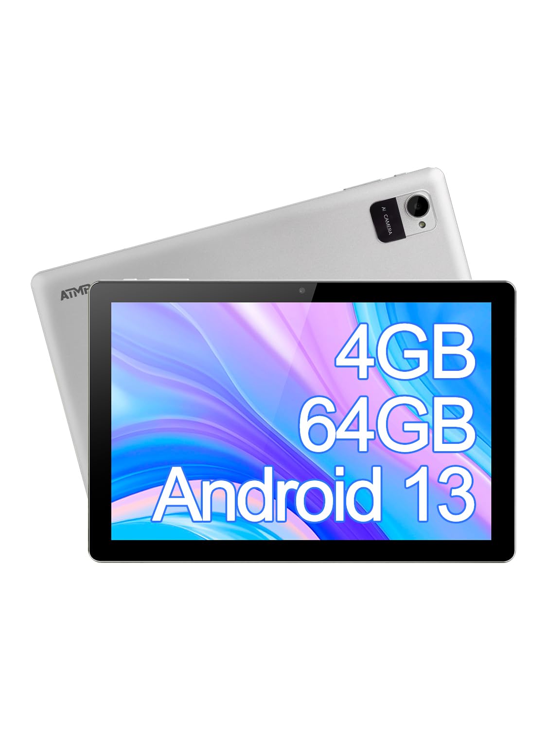 Amazon.com : ATMPC Tablet, 10 inch Android Tablets, Android 12 Tablet ...