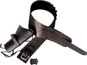 Hulara Western Holster 44/45 Caliber Cowboy Leather Holster Belt Long ...