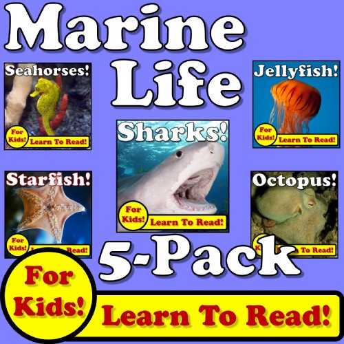 Marine Life! 5-Pack - Learn About Marine Life While Learning To Read ...