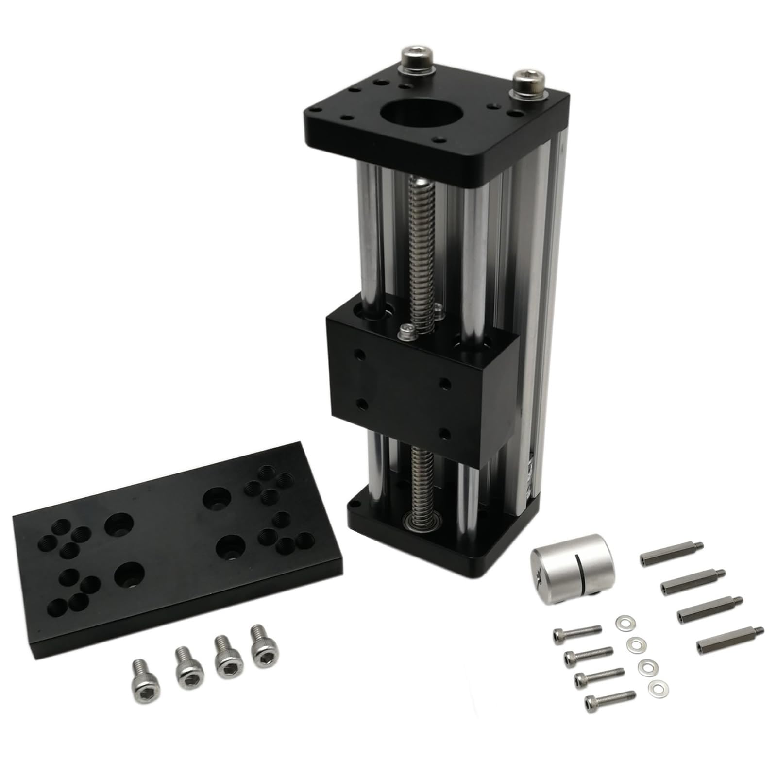 Amazon.co.jp: CNC ZAxis スライディングテーブル 3018 彫刻機 アップグレード DIY メタルキット 90mm ...