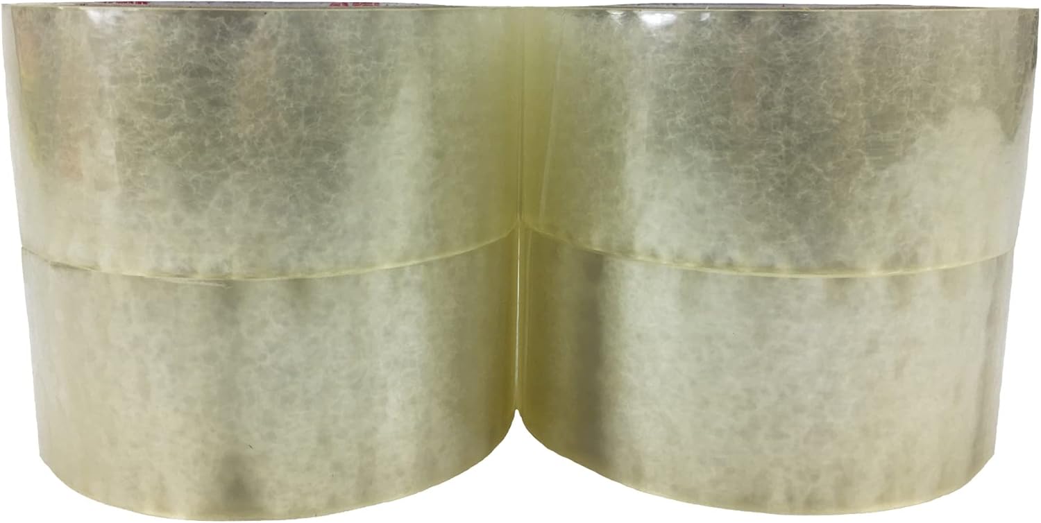 Amazon.com: Uboxes Moving & Storage Packaging Tape 4 Rolls of 2-inches ...