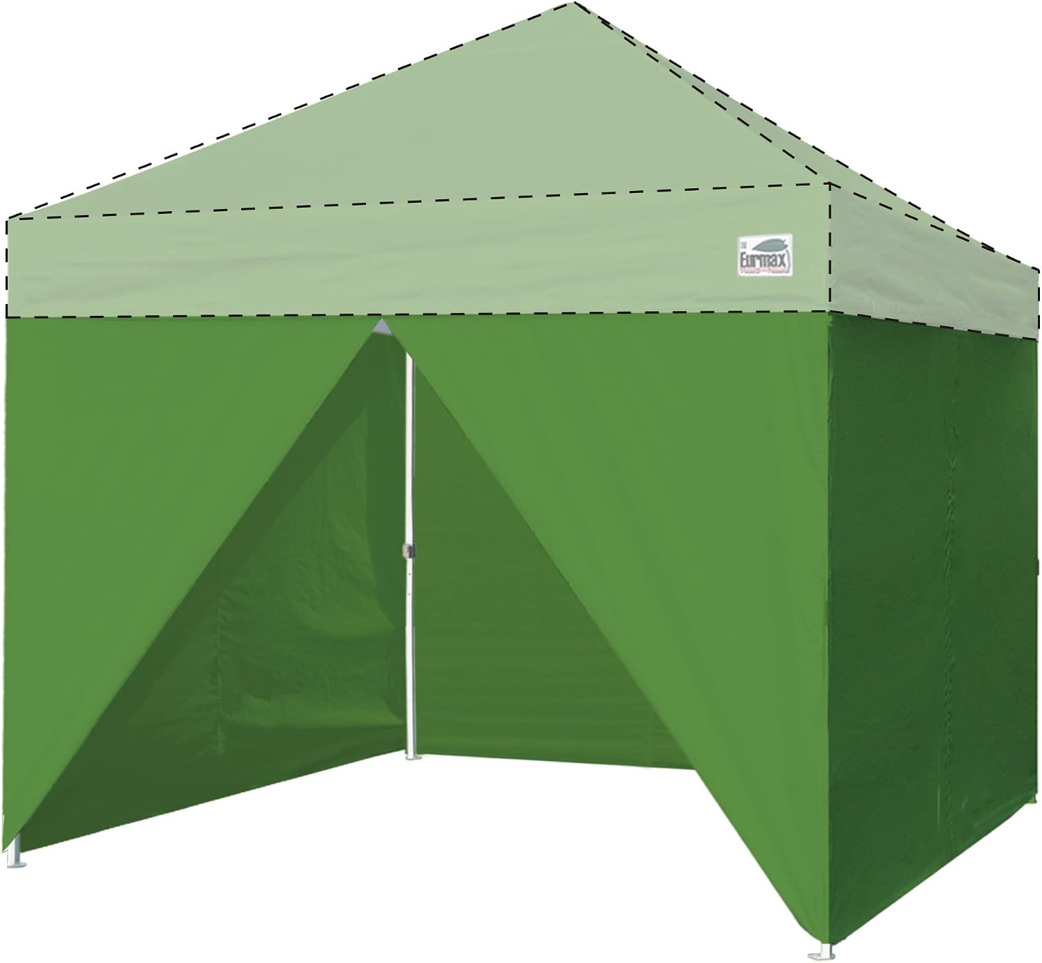 Amazon.com: Eurmax USA Full Zippered Walls Canopy Sidewall for 10x10 ...