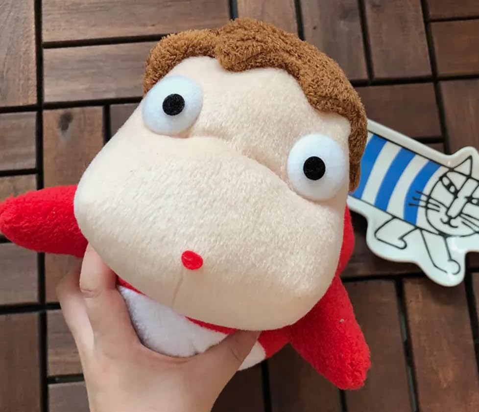 Amazon.com: TEETSY Ponyo by The Cliff Ponyo Princess Plush Doll : Toys ...