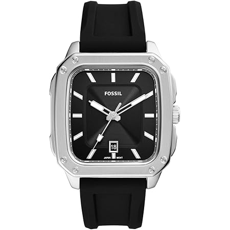 Fossil Fs5980, Reloj Hombre, Negro (Black), Una Talla : Amazon.com.mx