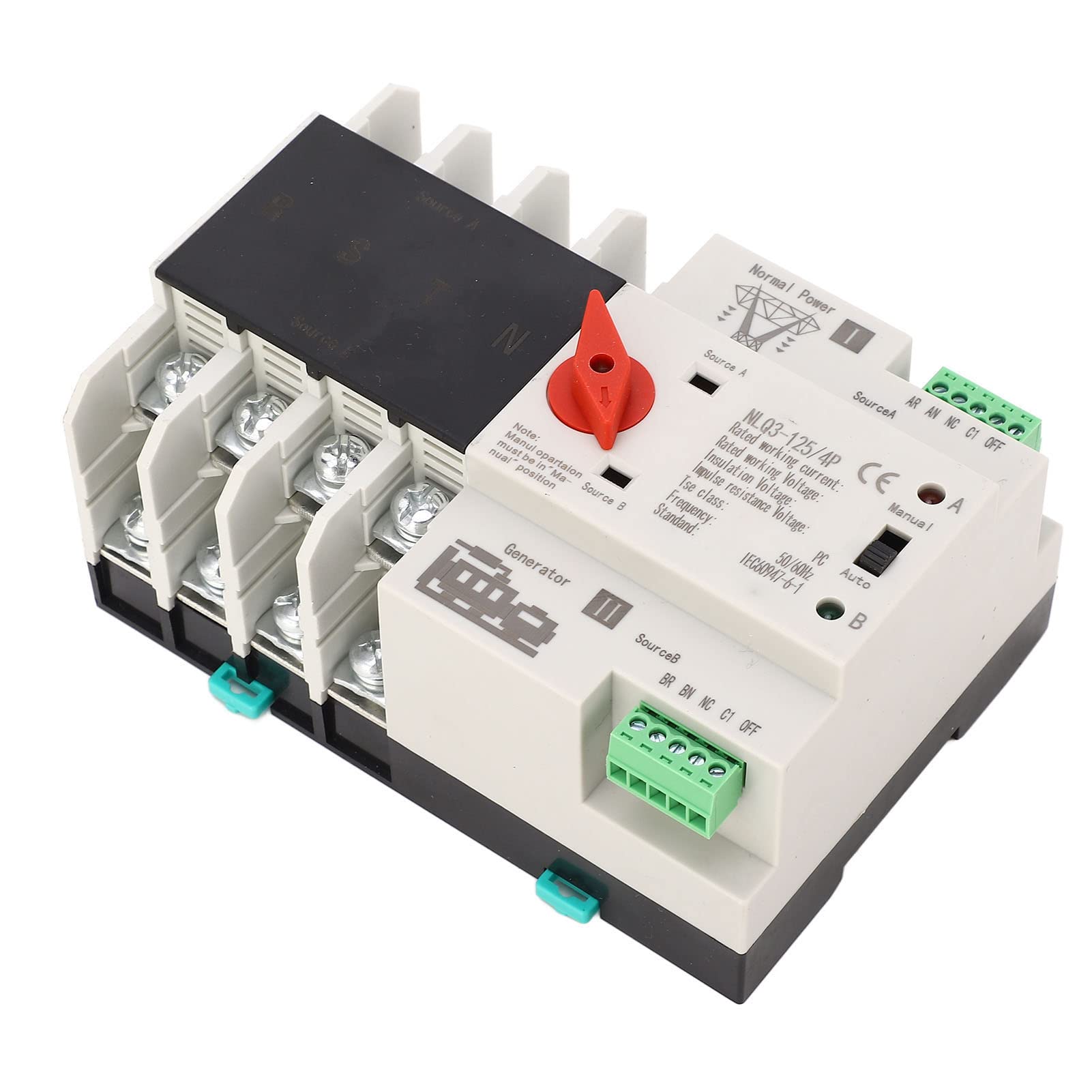 Amazon.com: Power Automatic Transfer Switch, 4P Fast Switching Control ...